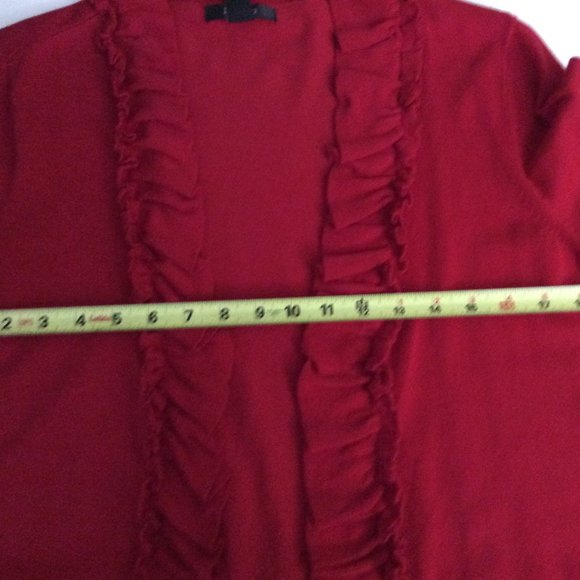 Style & Co. | Sweaters | Style Co Size M Short Sweater With A Ruffle ...
